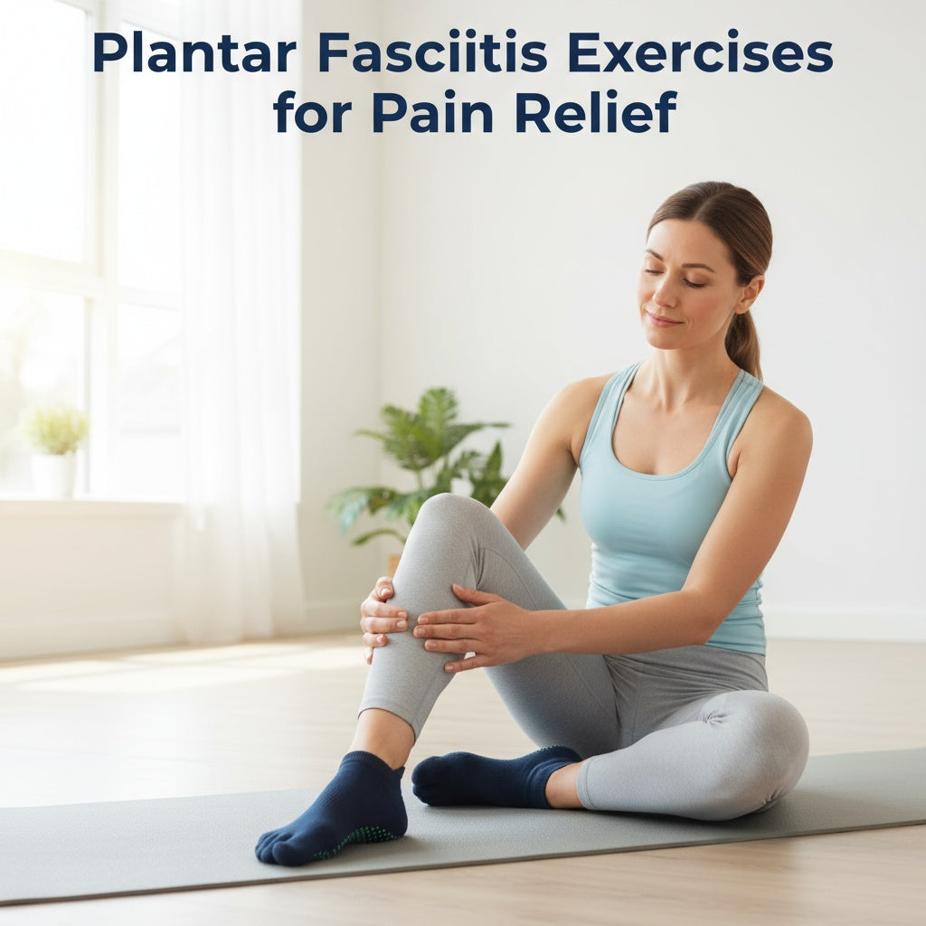 Plantar Fasciitis Exercises for Pain Relief – NeuroSox Toe Socks